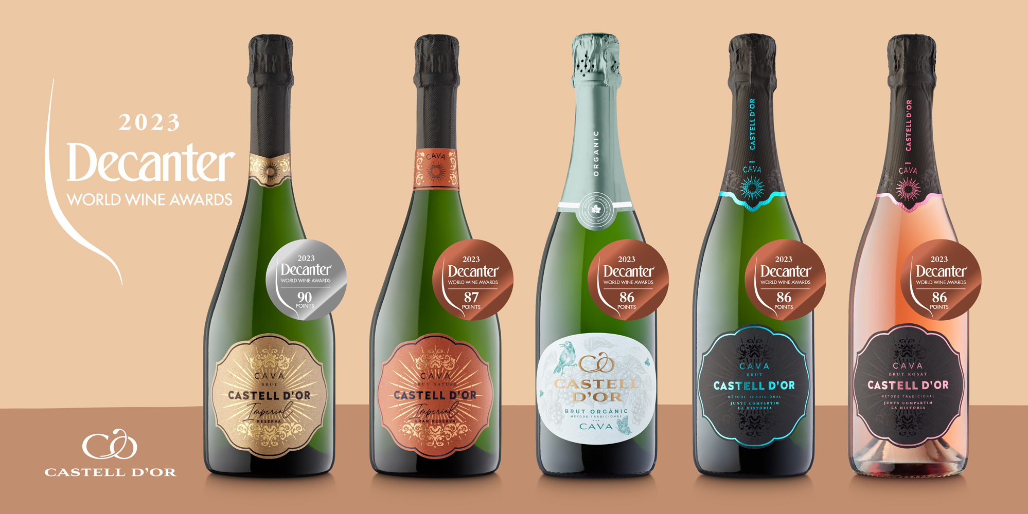 Castell d'Or wins five medals at the Decanter awards| Castell d'Or