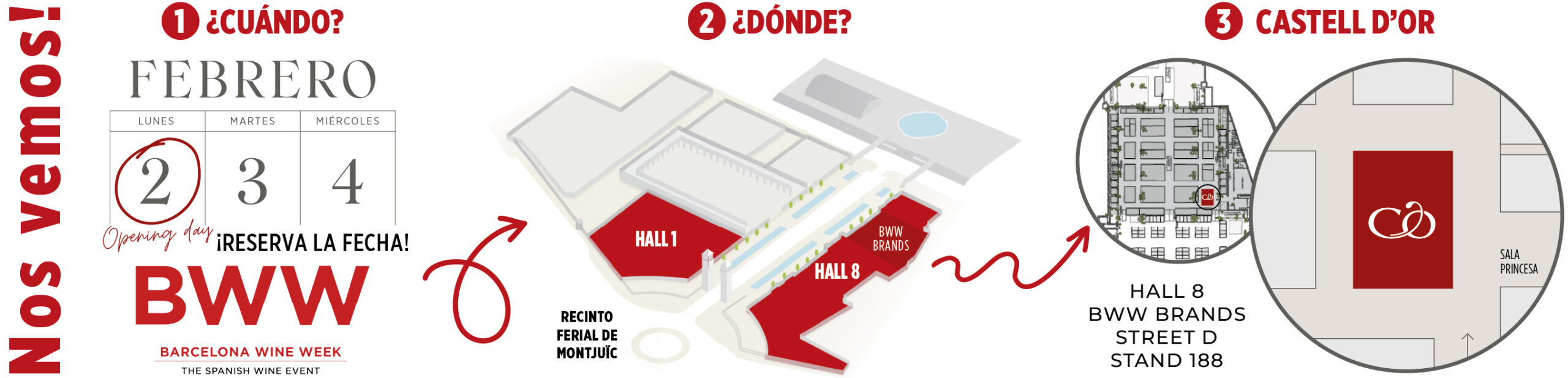Castell d’Or refuerza su presencia en la Barcelona Wine Week | Castell d'Or